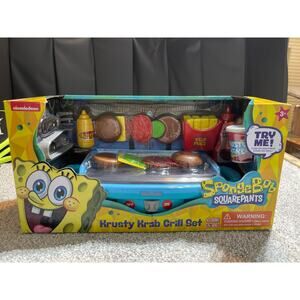 Nickelodeon | Toys | Spongebob Squarepants Krusty Krab Grill Set Sizzle ...